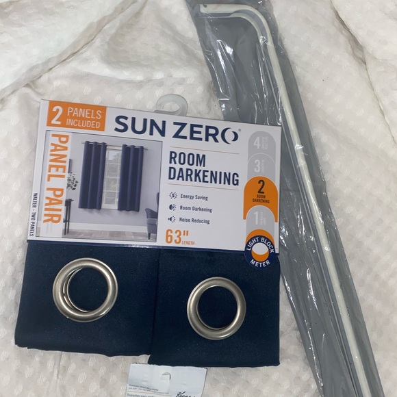 Accents | Sun Zero Room Darkening Curtain Panel Pair | Poshmark